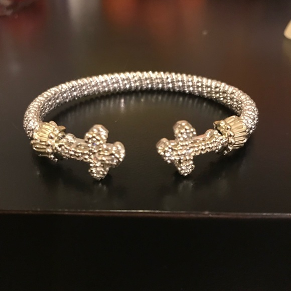 VAHAN | Jewelry | Vahan Sterling Silvergold Diamond Bracelet | Poshmark